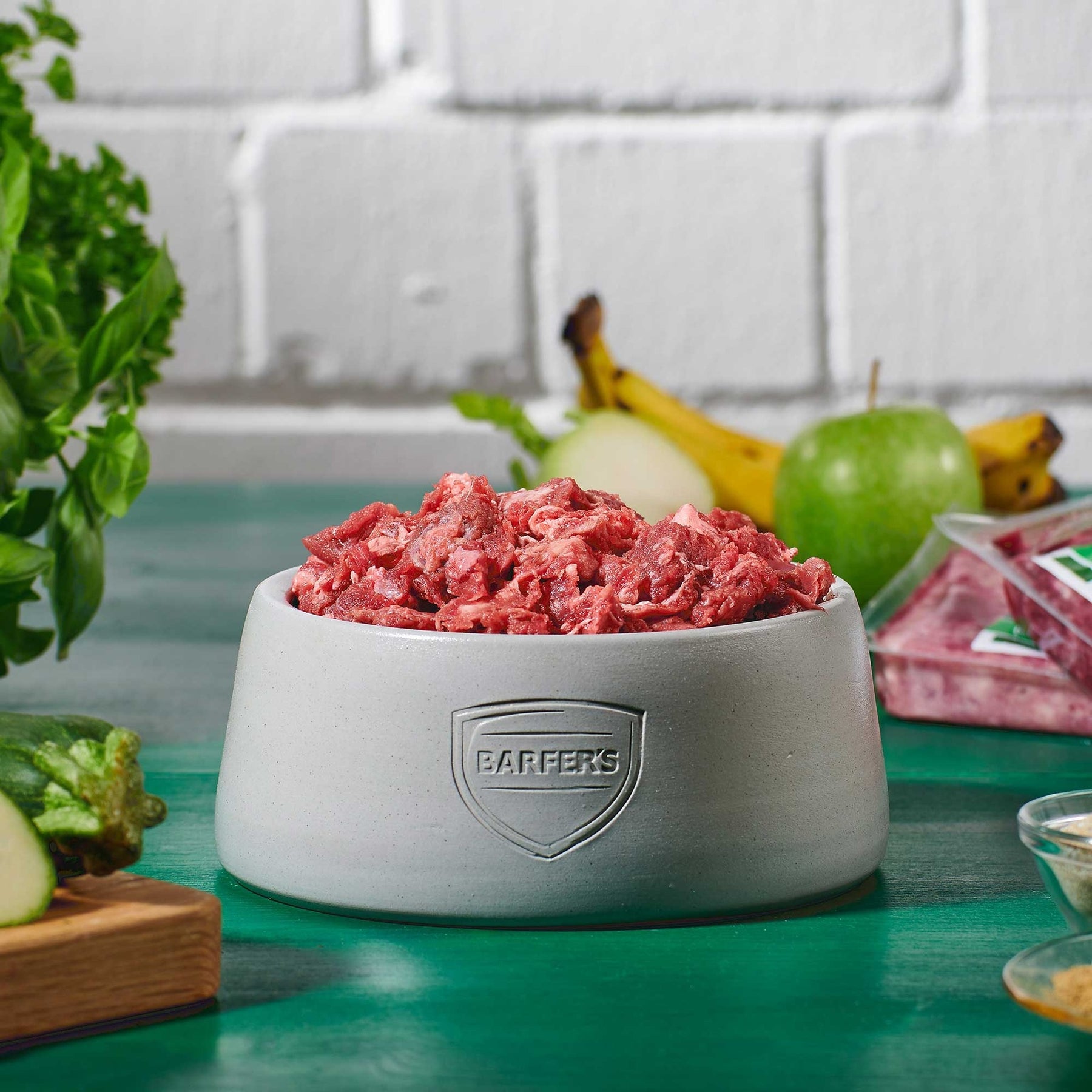 Rinder-Muskelfleisch gewolft für Hunde und Katzen – BARFER'S